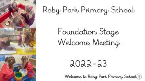 EYFS Welcome Booklet 2022-23 - Roby Park Primary