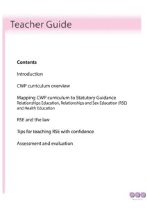 CWP TEACHER GUIDE 2019 - Roby Park Primary