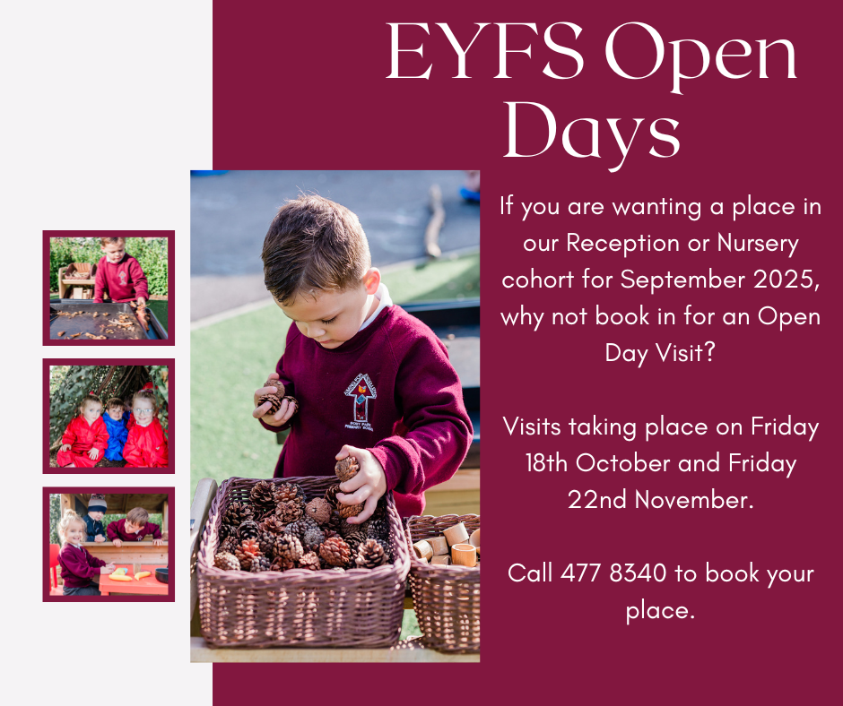 EYFS OPEN DAYS 2024 - Roby Park Primary